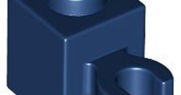 LEGO Part 6484604 - 65460 - Brick 1x1 with Holder Horizontal Earth Blue ...