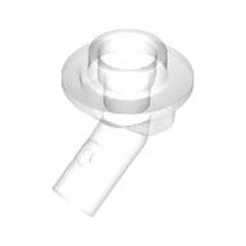 LEGO Part 6285587 - 65578 - Handle Number 1 Transparent White (Clear ...