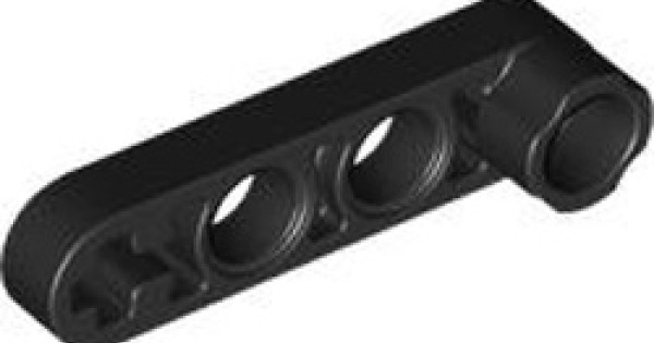 LEGO Part 6331570 - 65640 - Technic Lever 4M Black | LEGO Bricks ...