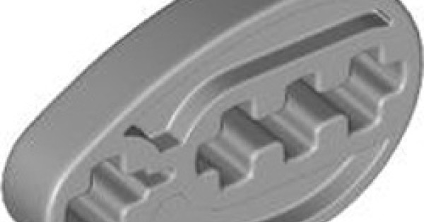 LEGO Part 6345502 - 6575 - Comb Wheel Medium Stone Grey | LEGO Bricks ...