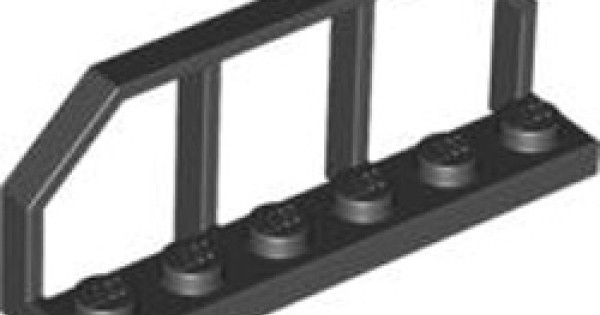 LEGO Part 658326 - 6583 - Hand Rail 1.5x6x2 Black | LEGO Bricks ...