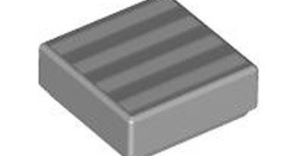LEGO Part 6286223 - 66171 - Flat Tile 1x1 Number 213 Medium Stone Grey ...
