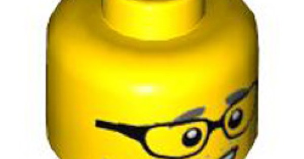 LEGO Part 6288015 - 66173 - Mini Head Number 3067 Bright Yellow | LEGO ...