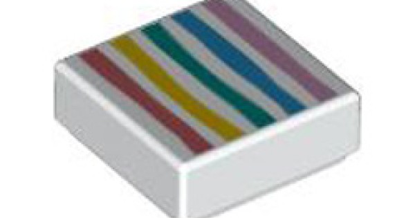 LEGO Part 6302705 - 66401 - Flat Tile 1x1 Number 270 White | LEGO ...