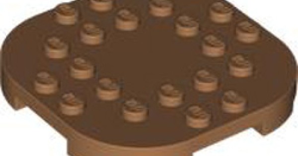 LEGO Part 6301636 - 66789 - Plate 6x6x2/3 Circle with Reduced Knobs ...