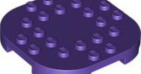 LEGO Part 6326550 - 66789 - Plate 6x6x2/3 Circle with Reduced Knobs ...