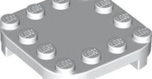 LEGO Part 6315195 - 66792 - Plate 4x4x2/3 Circle with Reduced Knobs ...