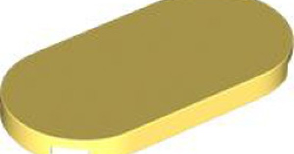 LEGO Part 6363809 - 66857 - Tile 2x4 Circle Number 1 Cool Yellow | LEGO ...