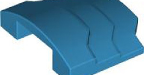 LEGO Part 6392009 - 66955 - Design Brick 4x1 with Bow Dark Azur | LEGO ...