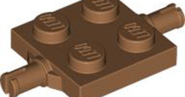 LEGO Part 6173059 - 67687 - Bearing Element 2x2 Double Medium Nougat ...