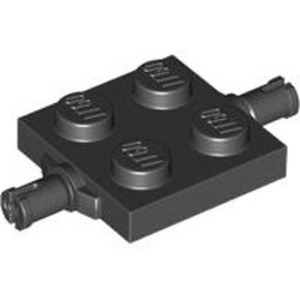 LEGO Part 6371406 - 67687 - Bearing Element 2x2 Double Black | LEGO ...