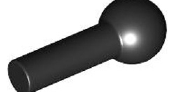 LEGO Part 6509664 - 67692 - 3.2 Shaft with 5.9 Ball Black | LEGO Bricks ...