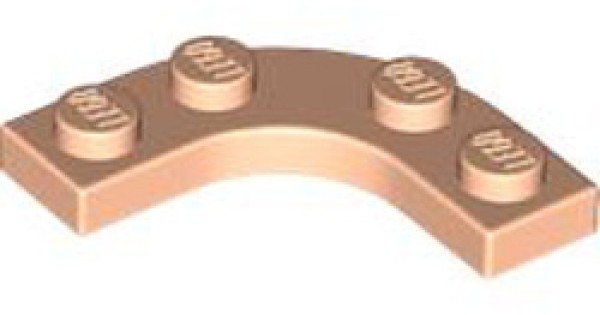 LEGO Part 6443331 - 68568 - Plate 3x3, 1/4 Circle with Cut Out Light ...