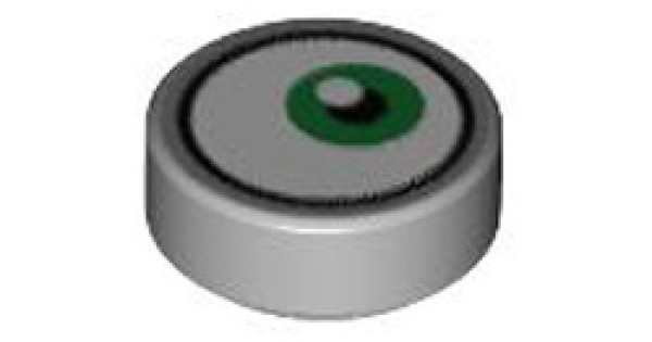 LEGO Part 6310404 - 69070 - Flat Tile 1x1 Round Number 138 Medium Stone ...