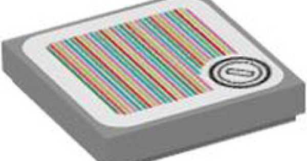 LEGO Part 6316006 - 69507 - Flat Tile 2x2 with Sticker Number 60 Medium ...