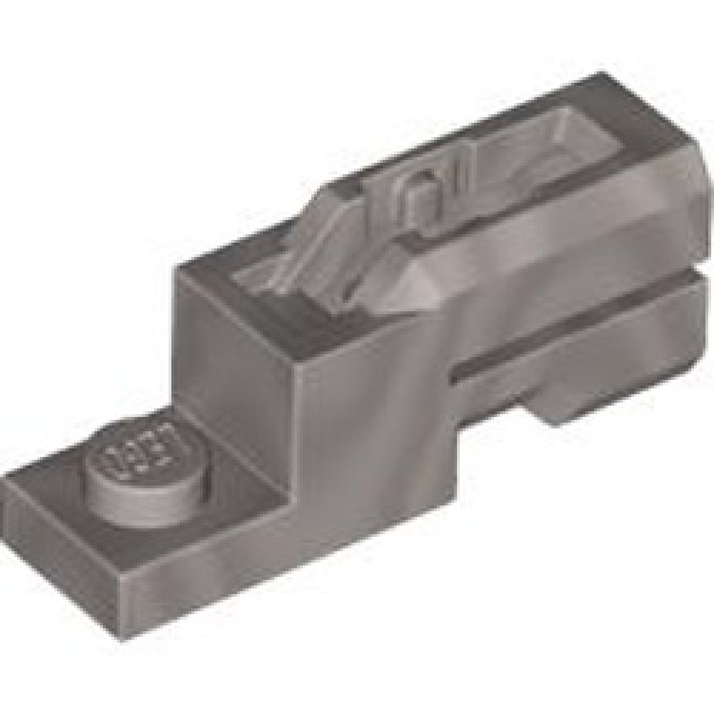 LEGO Part 6345950 - 69754 - Plate 1x2 with Shooter Number 1 Silver ...