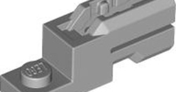 LEGO Part 6360382 - 69754 - Plate 1x2 with Shooter Number 1 Medium ...