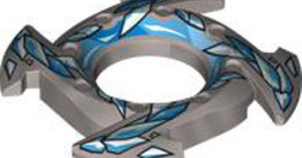 LEGO Part 4654139 - 70506 - Crown with Blade Number 2 Silver Metallic ...