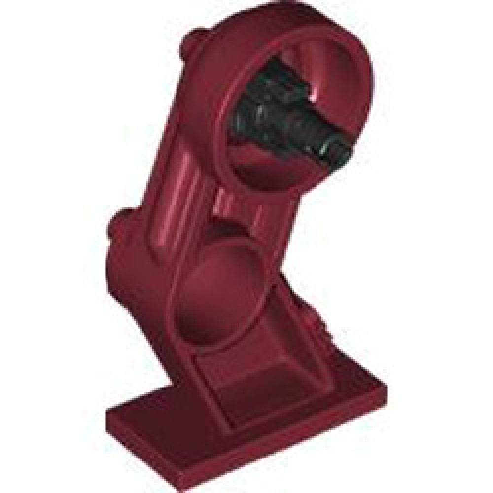 LEGO Part 6491172 - 70943 - Right Leg with Knobs Dark Red | LEGO Bricks ...