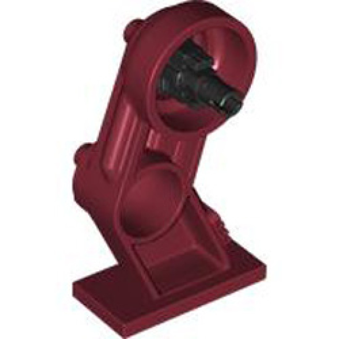 LEGO Part 6491172 - 70943 - Right Leg with Knobs Dark Red | LEGO Bricks ...