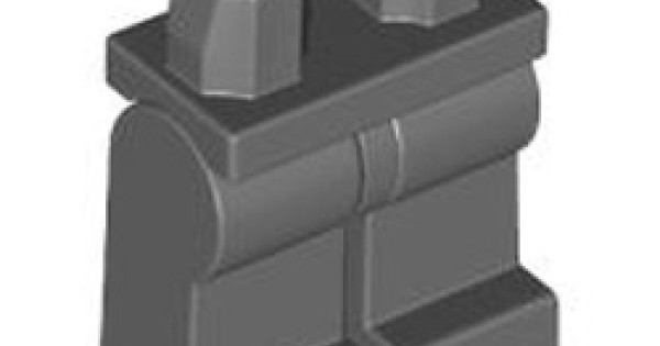 LEGO Part 4222693 - 73200 - Mini Body Lower Part Dark Stone Grey | LEGO ...