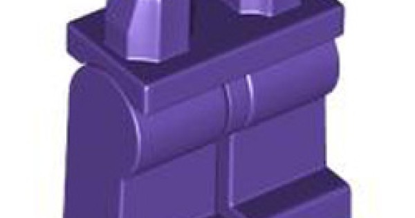 LEGO Part 4586410 - 73200 - Mini Lower Part Number 161 Medium Lilac ...