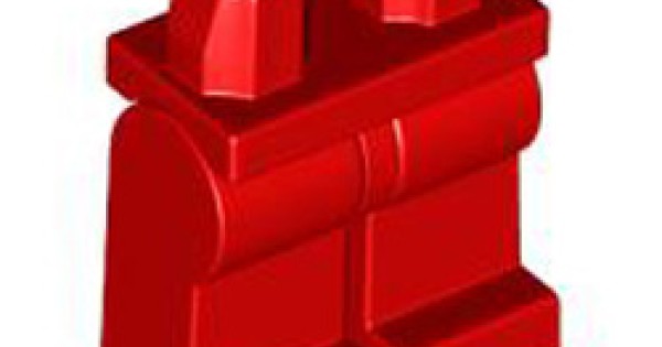 LEGO Part 9342 - 73200 - Mini Body Lower Part Bright Red | LEGO Bricks ...