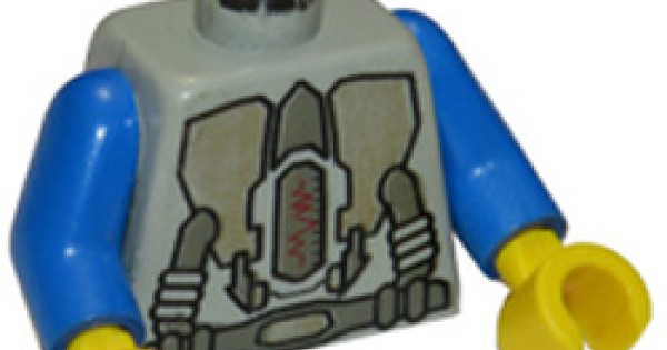 LEGO Part 4143338 - 73403 - Mini Upper Part Number 491 Light Grey ...