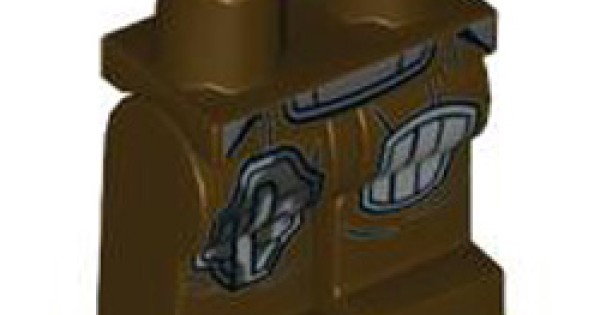 LEGO Part 6328209 - 73596 - Mini Lower Part Number 2039 Dark Brown ...