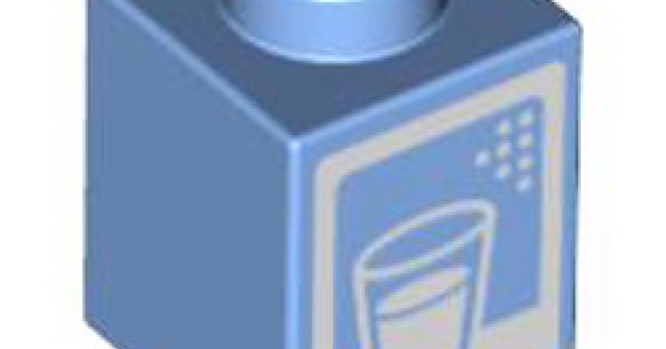 LEGO Part 6329591 - 73783 - Brick 1x1 Number 26 Medium Blue | LEGO ...