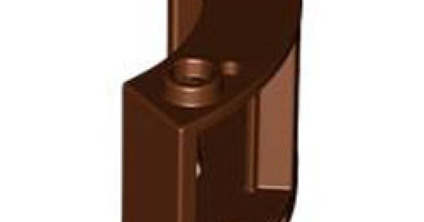 LEGO Part 6343651 - 73878 - Frame 3x3 with Bow Number 1 Reddish Brown ...