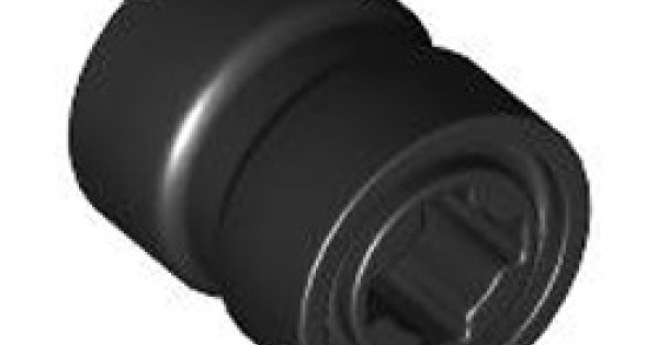 LEGO Part 6468016 - 74967 - Rim Wide with Hole Diameter 8.1 x 9 Black ...