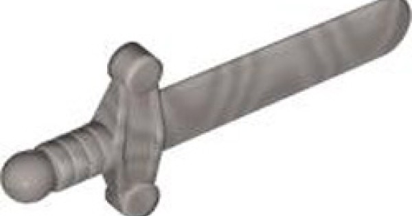 LEGO Part 6020190 - 76764 - Mini Sword Silver Metallic | LEGO Bricks ...