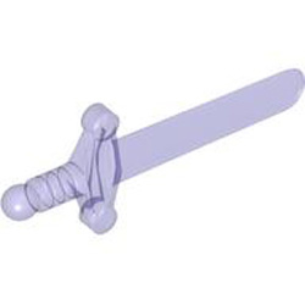 LEGO Part 6375295 - 76764 - Mini Sword Transparent Bright Violet | LEGO ...