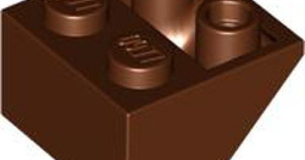 LEGO Part 6425510 - 76959 - Roof Tile 2x2/45 Inverted with Bottom Knob ...