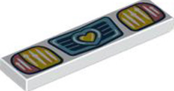 LEGO Part 6361446 - 80072 - Flat Tile 1x4 Number 172 White | LEGO ...