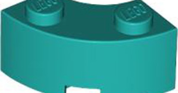 LEGO Part 6325429 - 85080 - Brick 2x2 with Inside and Outside Bow ...