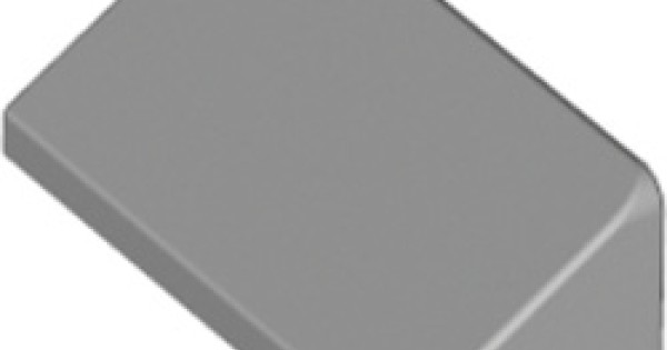 LEGO Part 4568637 - 85984 - Roof Tile 1x2x2/3 Medium Stone Grey | LEGO ...