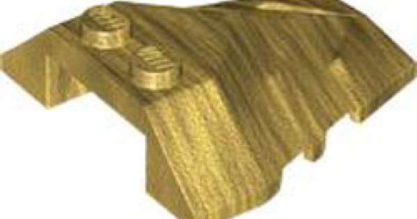 LEGO Part 6376233 - 86148 - Roof Tile 4x4 with Angle Number 4 Warm Gold ...