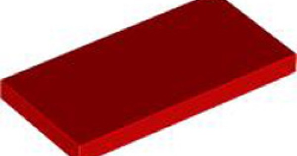 LEGO Part 4560179 - 87079 - Flat Tile 2x4 Bright Red | LEGO Bricks ...