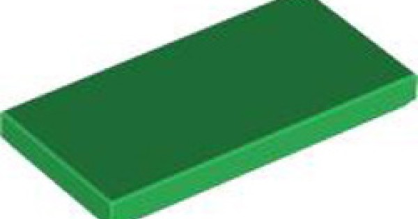 LEGO Part 4566179 - 87079 - Flat Tile 2x4 Dark Green | LEGO Bricks ...