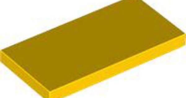 LEGO Part 6388490 - 87079 - Flat Tile 2x4 Bright Yellow | LEGO Bricks ...