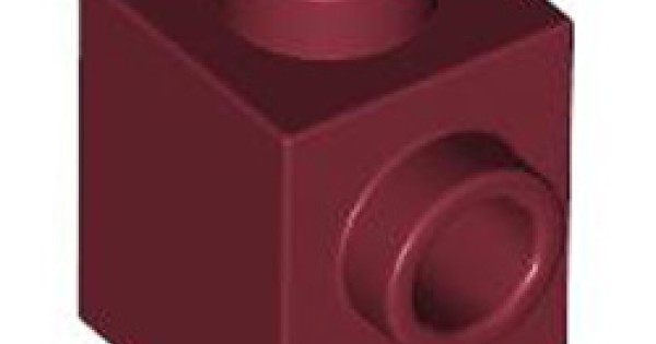 LEGO Part 6212007 - 87087 - Brick 1x1 with 1 Knob Dark Red | LEGO ...