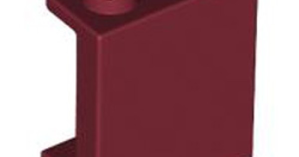 LEGO Part 6357263 - 87552 - Wall Element 1x2x2 Dark Red | LEGO Bricks ...