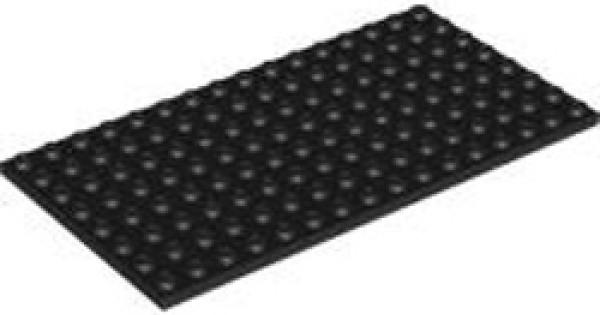 LEGO Part 6094066 - 92438 - Plate 8x16 Black | LEGO Bricks, Replacement ...