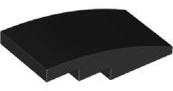 LEGO Part 4647286 - 93606 - Brick with Bow 2x4 Black | LEGO Bricks ...