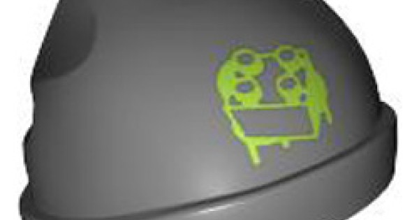 LEGO Part 4618855 - 95113 - Stocking Cap with Brick Design Dark Stone ...