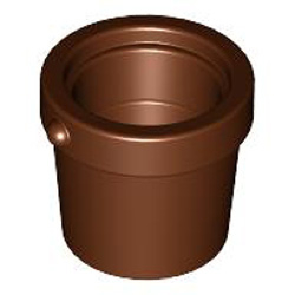 LEGO Part 4626196 - 95343 - Bucket Reddish Brown | LEGO Bricks ...