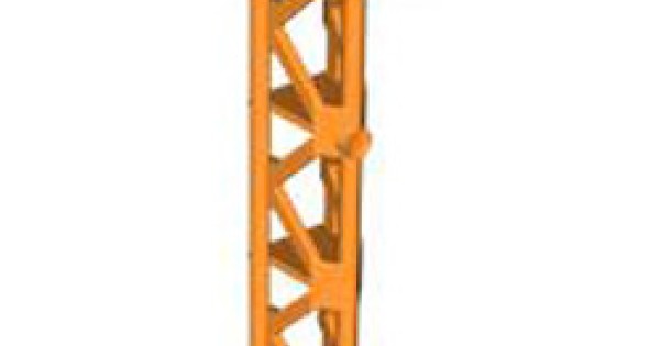 LEGO Part 6263446 - 95347 - Lattice Tower 2x2x10 with Cross Bright ...