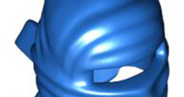 LEGO Part 4641678 - 96034 - Ninja Headgear Bright Blue | LEGO Bricks ...